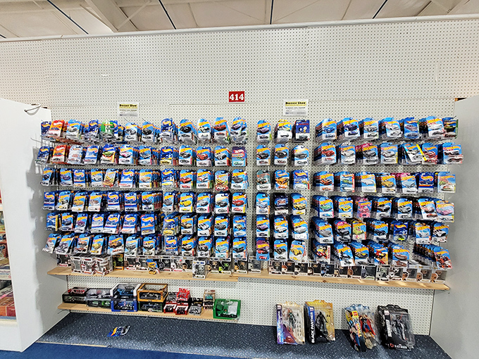 Hot Wheels heaven for grown-up kids&mdash;where collecting tiny cars is not just nostalgia but a legitimate investment strategy. At least that's what we tell ourselves.