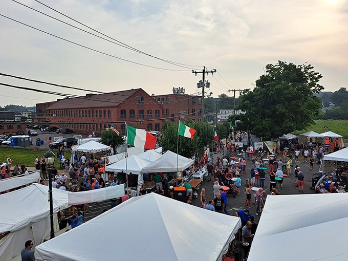 Italian-American Festival transforms Southington into a slice of Italy&mdash;where the only passport required is an appetite.