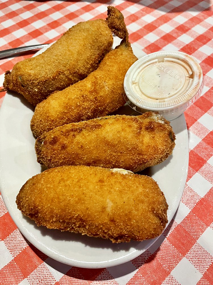 These golden-brown jalape&ntilde;o poppers aren't just appetizers&mdash;they're little bombs of flavor waiting to detonate on your taste buds. Worth every moment of the inevitable heat.