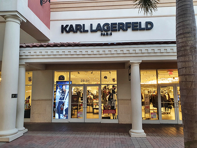 Karl Lagerfeld Paris brings Parisian chic to Orlando, proving fashion and Florida can indeed coexist beautifully.