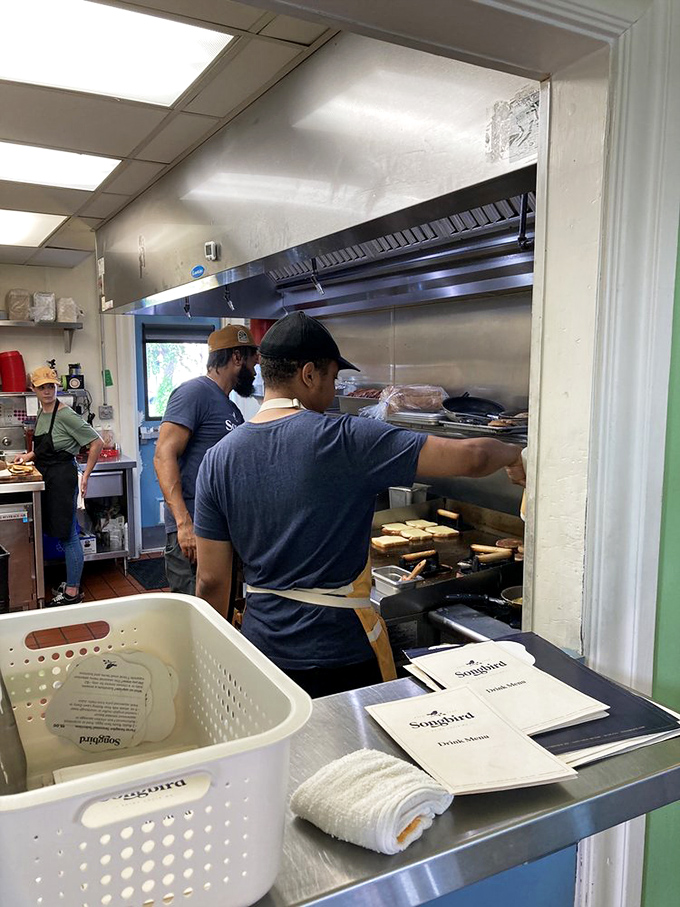 Behind the scenes, culinary magic happens with focus and precision. These are the breakfast artists who make mornings worth getting up for.
