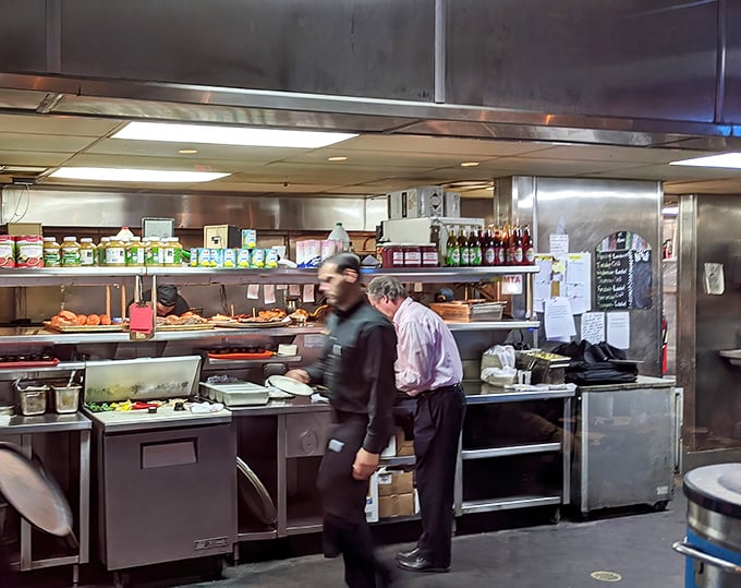 Behind the scenes where the magic happens&mdash;a glimpse into the orchestrated chaos that transforms raw ingredients into memorable meals.