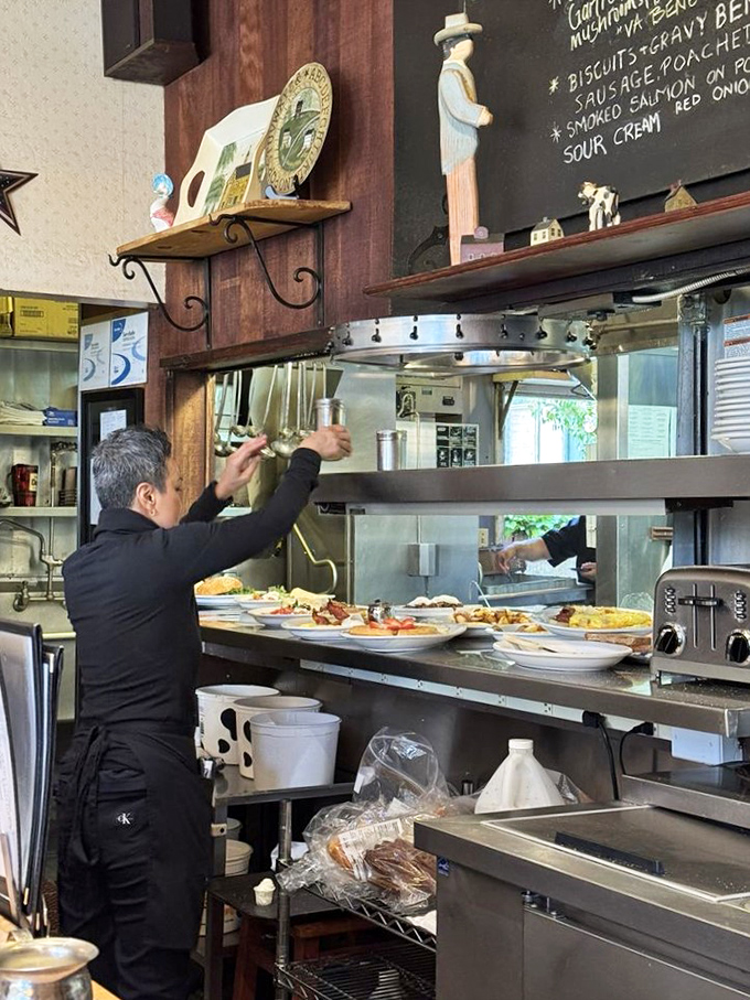 Kitchen maestros orchestrate the morning rush with the precision of a Swiss watch and the passion of Italian opera.
