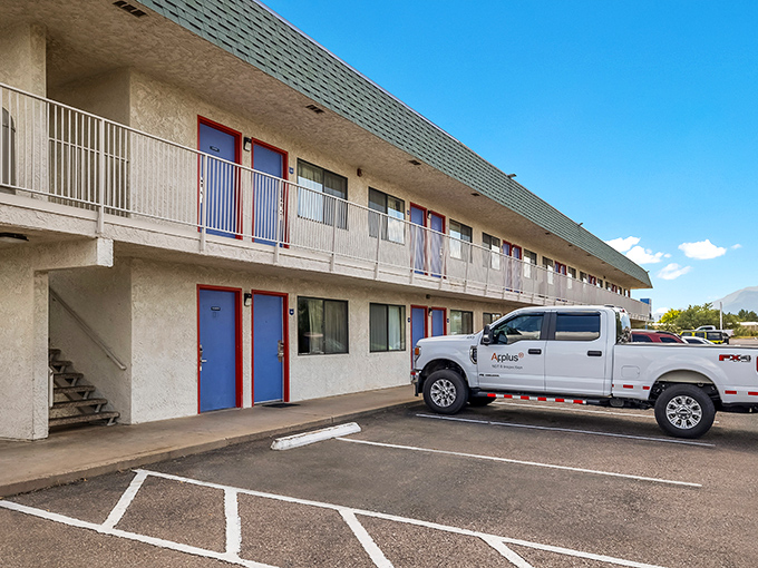 The no-frills motel offers weary travelers exactly what they need &ndash; a place to rest before tomorrow's adventures in the high desert.