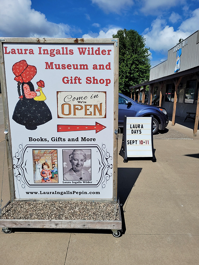 The Laura Ingalls Wilder Museum celebrates Pepin's most famous daughter, whose "Little House" books turned this small town into a literary landmark.