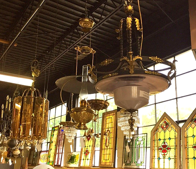 Chandeliers and stained glass that transform ordinary light into magic&mdash;because your home deserves better than big-box store fixtures.