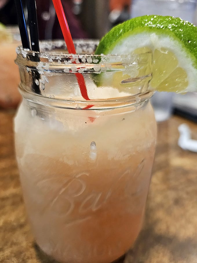 The perfect margarita with its salt-rimmed glass and lime wedge—barbecue's ideal companion for cutting through rich, smoky flavors. Like a palate-cleansing best friend.