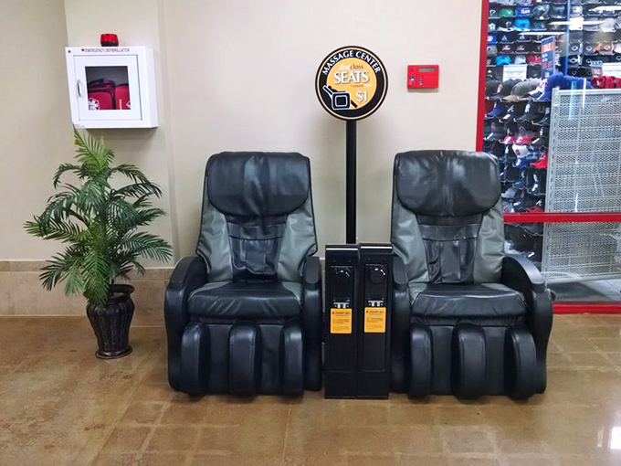 Just five more minutes, said every shopper ever. These massage chairs aren't just furniture&mdash;they're relationship savers during marathon shopping sessions.