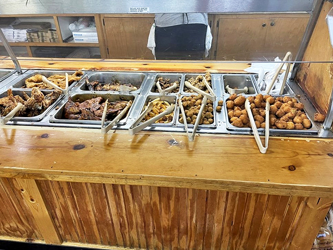 A lineup that makes decision-making nearly impossible. Each tray holds something that could be the highlight of your day &ndash; choose wisely or try them all.