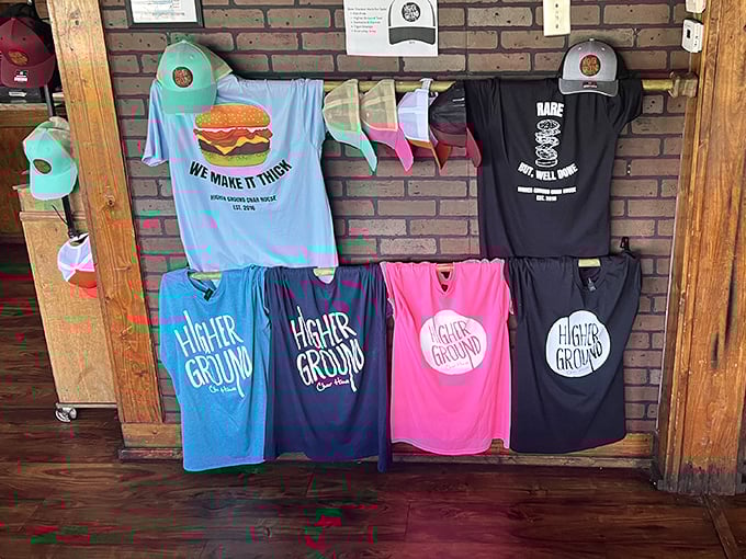 When a restaurant sells merch people actually want to wear, you know they've transcended from eatery to local institution.