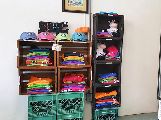 The merch corner lets you take home a piece of the experience, because sometimes a t-shirt is the next best thing to a gallon of ice cream.