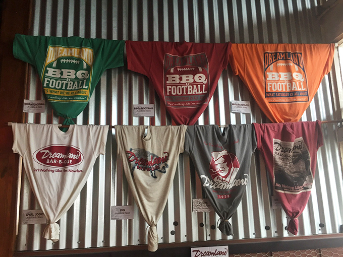 T-shirts that let you advertise your good taste even when your clothes don't smell like hickory smoke anymore.