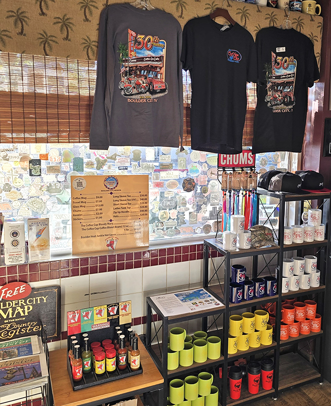 Merchandise that lets you take home the experience—or at least advertise where you got that breakfast glow.