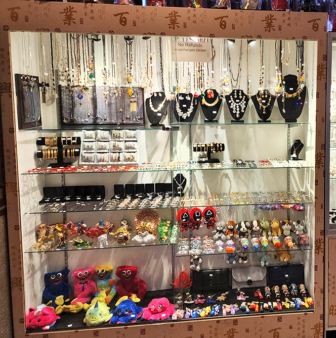 Beyond food, a treasure trove of trinkets and toys—because sometimes the souvenir of your meal should be more permanent than leftovers.