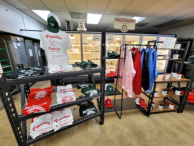 Branded merchandise means you can advertise your excellent taste in bakeries while wearing comfortable cotton that definitely won't judge your donut count.