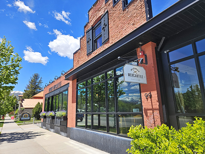 The Midway Mercantile's brick fa&ccedil;ade has witnessed more town history than any local gossip, while serving dishes worth traveling for.