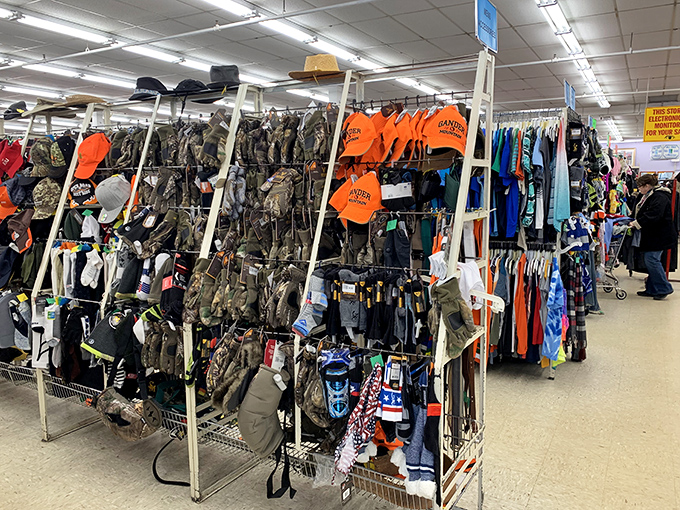 Hunting and outdoor gear that proves one person's "not my style anymore" is another's "perfect for next weekend's camping trip."