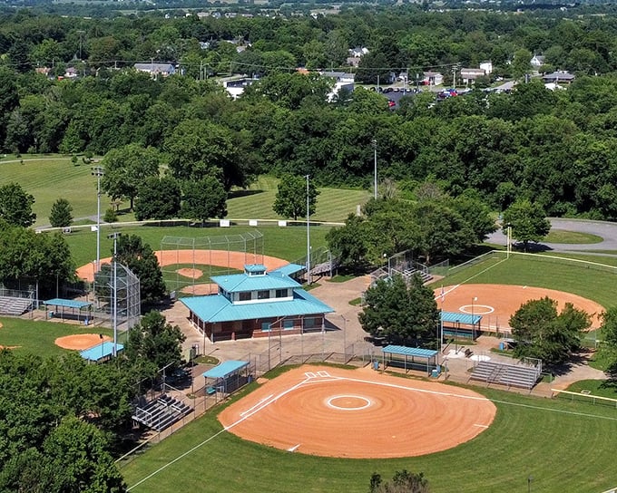 These baseball diamonds at Millennium Park aren't just playing fields&mdash;they're where community legends are born and summer memories take root.