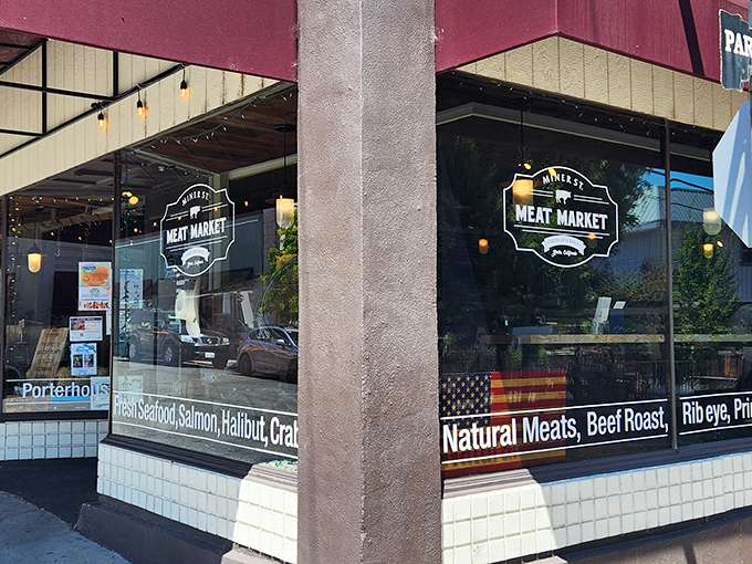 Miner St. Meat Market tempts carnivores with quality cuts and local specialties. Proof that gourmet doesn't require a second mortgage or a reservation.