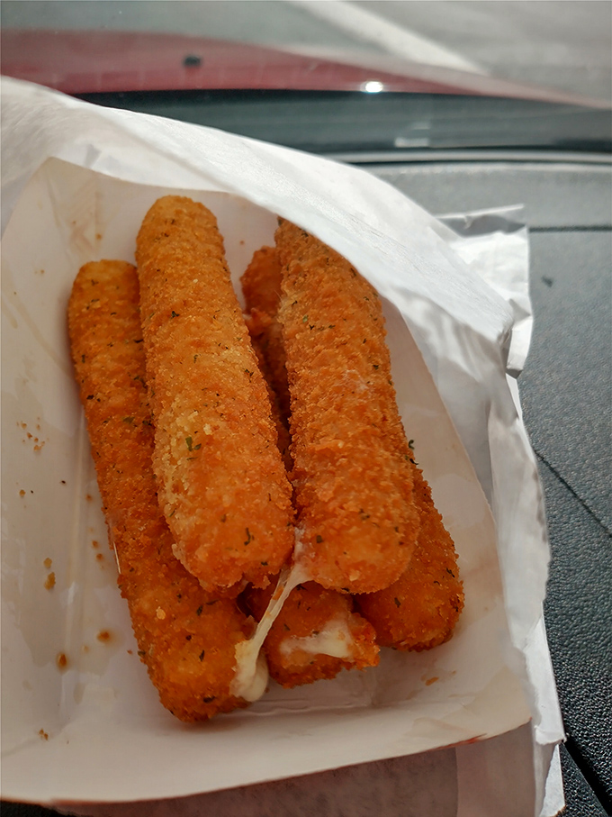 Mozzarella sticks that stretch like your favorite sweatpants after Thanksgiving dinner&mdash;comfort food in its purest form.