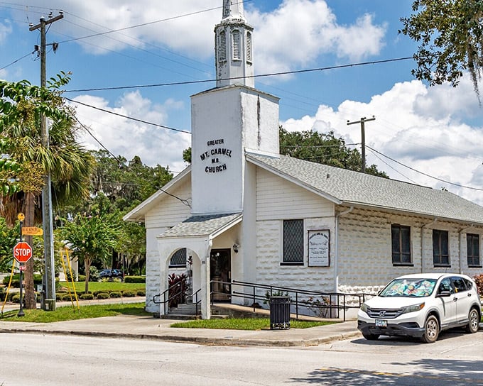Small churches anchor community life in Inverness, offering spiritual connection and social circles that don't require country club membership fees.