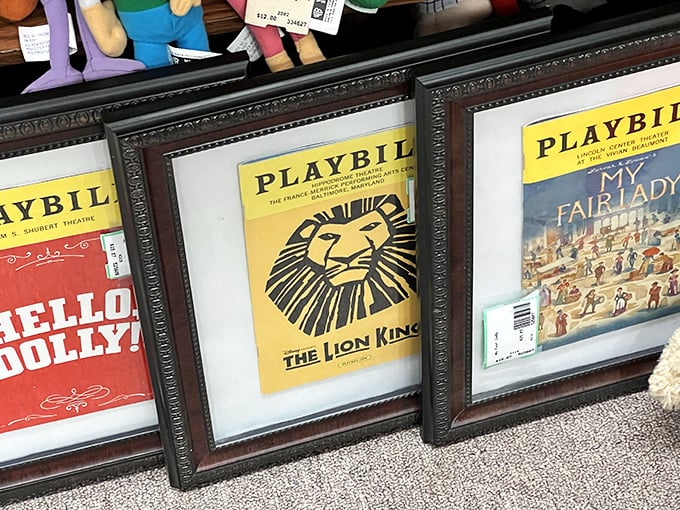 Broadway came to Clarksburg! These framed Playbills from iconic shows like The Lion King bring a touch of Times Square to West Virginia.