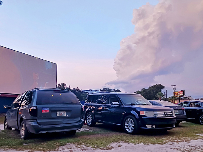 Even from a distance, you can feel the pull of this cinematic time machine.