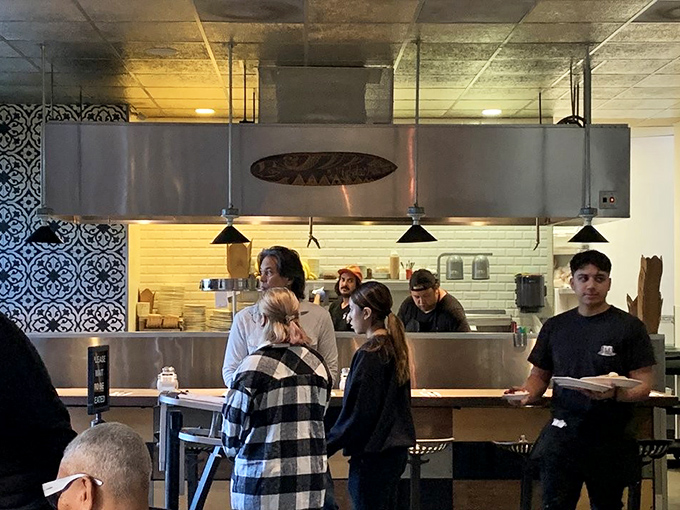 Where breakfast magic happens. The open kitchen at Jacks N Joe lets you witness the pancake sorcery in real-time.