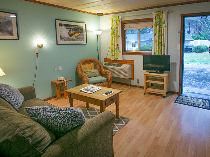 The Outside Inn proves that modern comfort and quirky charm aren't mutually exclusive – they're actually best friends.