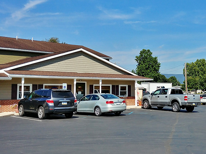 Local businesses like this caf&eacute; serve as community gathering spots where recipes and news are shared with equal enthusiasm.