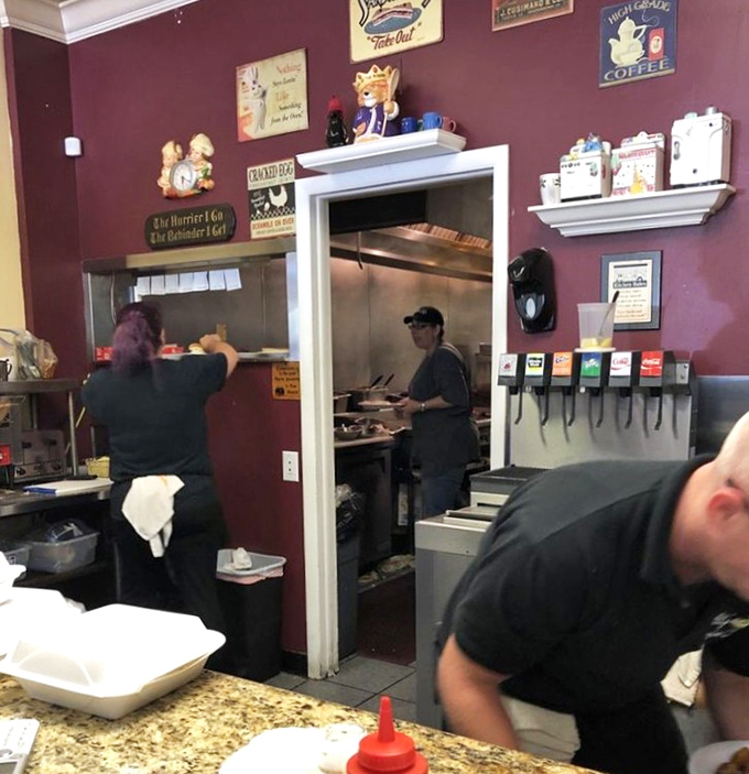 Where the magic happens&mdash;a glimpse into the kitchen where ordinary ingredients transform into extraordinary comfort food classics.