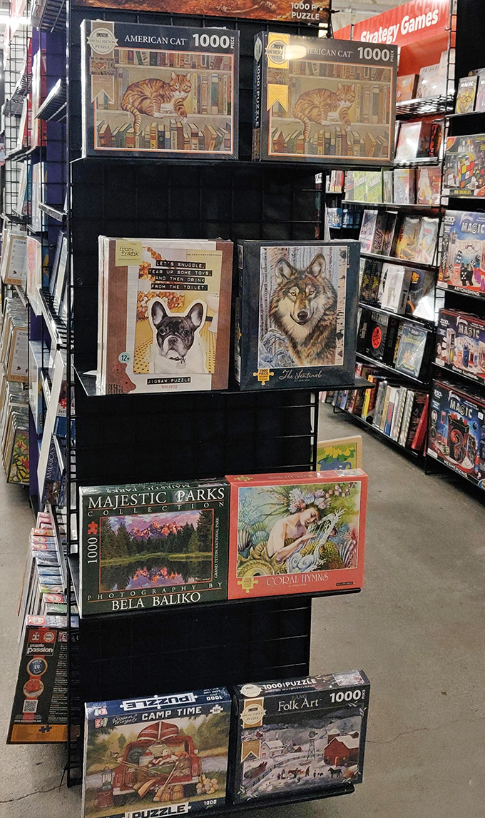 Puzzles featuring everything from dignified wolves to sassy French bulldogs offer the perfect excuse to avoid conversations with relatives during holiday gatherings.
