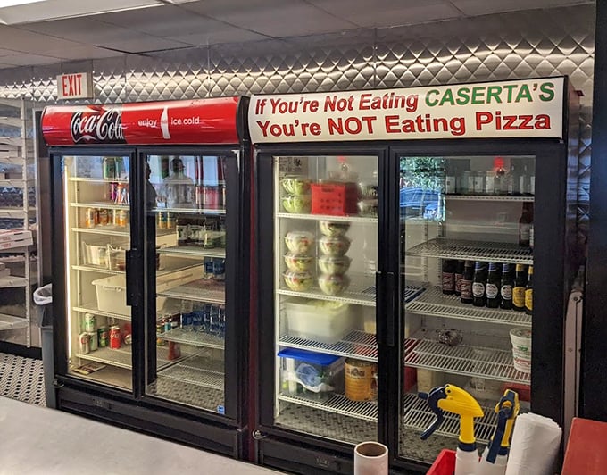 "If You're Not Eating CASERTA'S You're NOT Eating Pizza"&mdash;a bold claim backed by decades of delicious evidence.