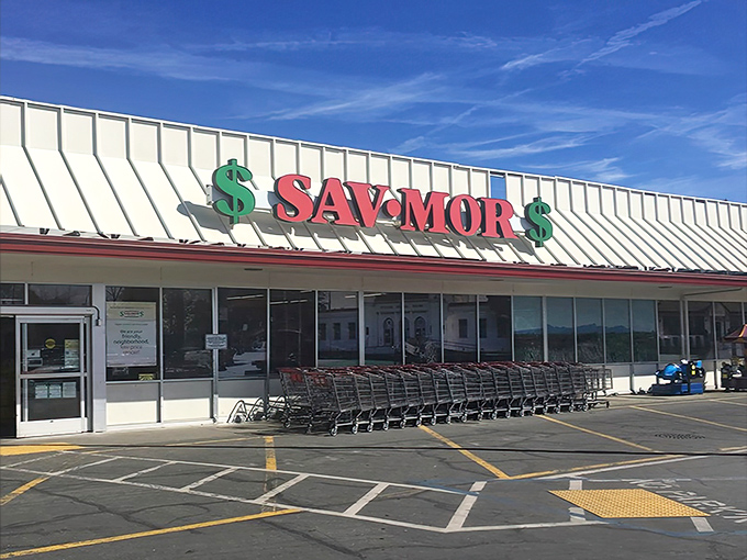 SAV&bull;MOR Foods embodies Gridley's practical approach to living well without breaking the bank&mdash;a retiree's grocery paradise.