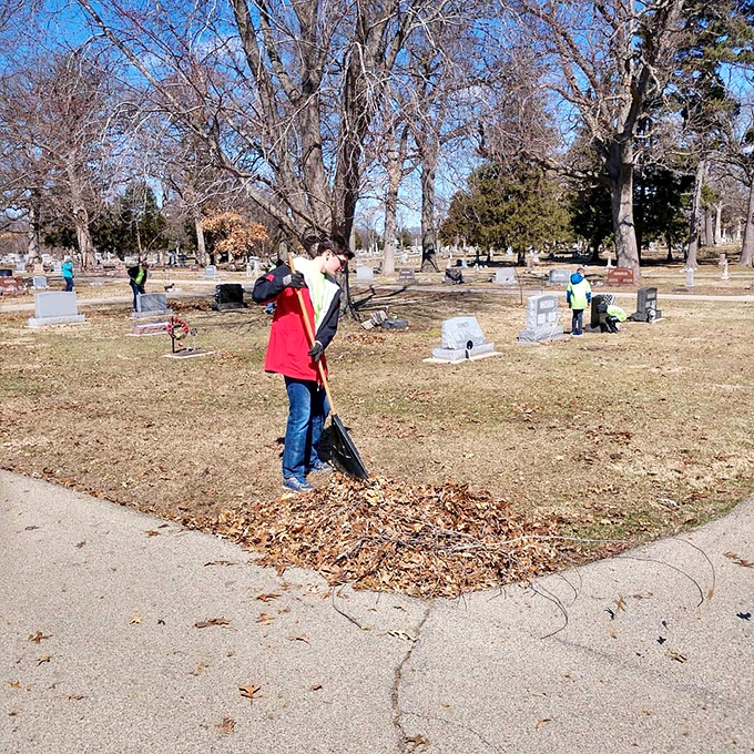Even mundane civic duties become community events in Princeton, where neighbors helping neighbors isn't just a saying but a way of life.