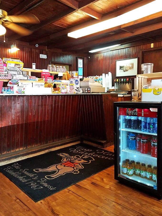 Behind this wooden counter, culinary magic happens daily &ndash; where Southern hospitality is served alongside some of Alabama's finest comfort food.