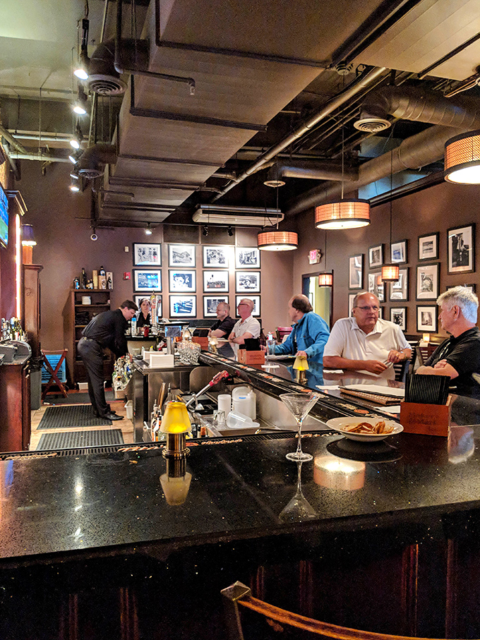 Where business deals are sealed, celebrations begin, and the bartenders remember your name and your poison of choice.