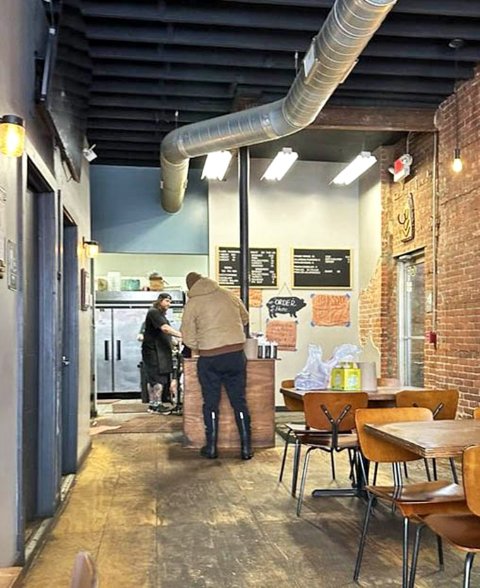 Another angle of barbecue paradise, where the smoky aroma hits you before you even reach the counter. Anticipation is half the pleasure.