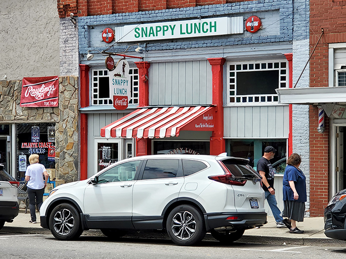 Snappy Lunch isn't just a diner&mdash;it's a time machine serving nostalgia alongside those famous pork chop sandwiches that locals line up for.