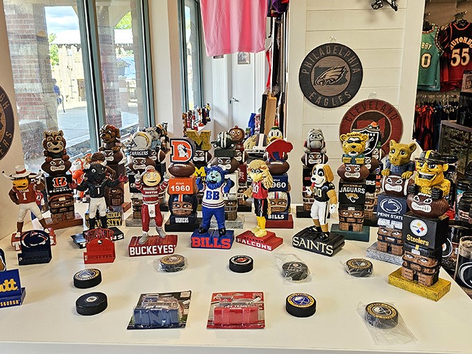 Sports memorabilia that speaks to the superfan's soul. These bobbleheads nod in approval at your excellent taste in both teams and deals.