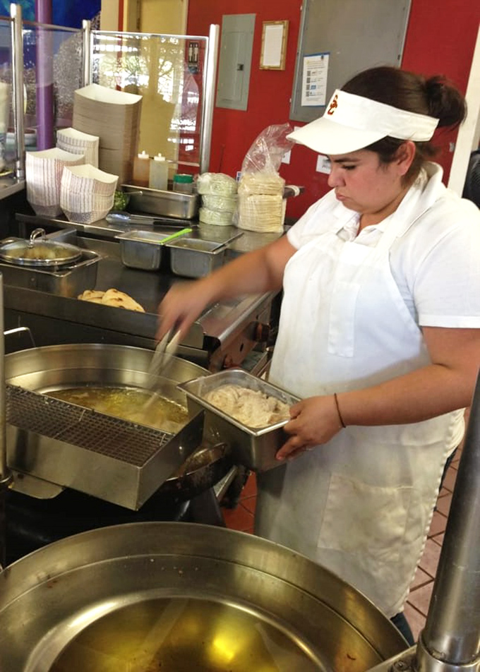 Behind every great taco is someone who knows exactly how long to fry fish to crispy perfection. Respect the craft.