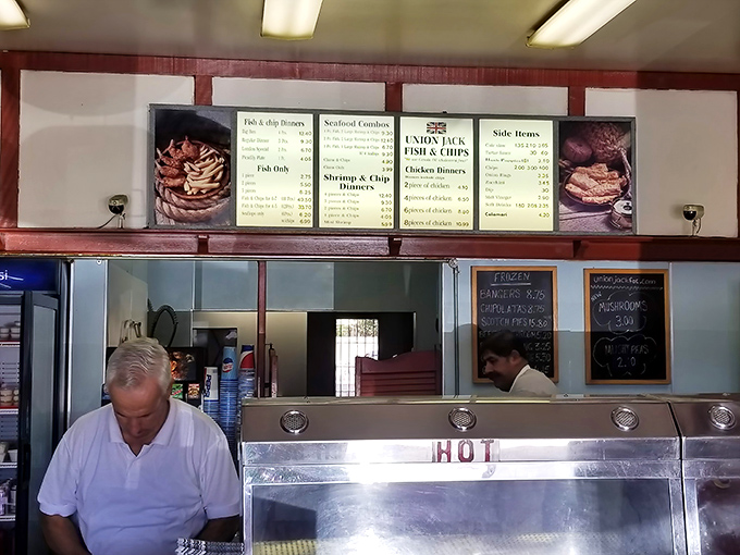 Behind every great meal is someone who knows their way around a fryer. The staff keeps the operation running with practiced efficiency.