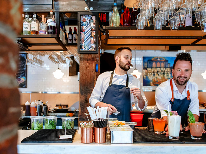 The staff works with the precision of orchestra conductors, orchestrating a symphony of seafood that would make Poseidon himself applaud.