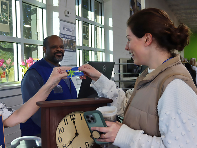 Customer service with a smile. The friendly staff makes the difference between a good thrift store and a great one.