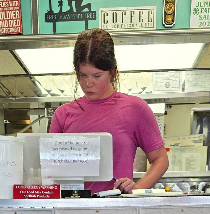 Behind every great diner is a dedicated staff, moving with the practiced efficiency that turns hungry strangers into satisfied regulars.