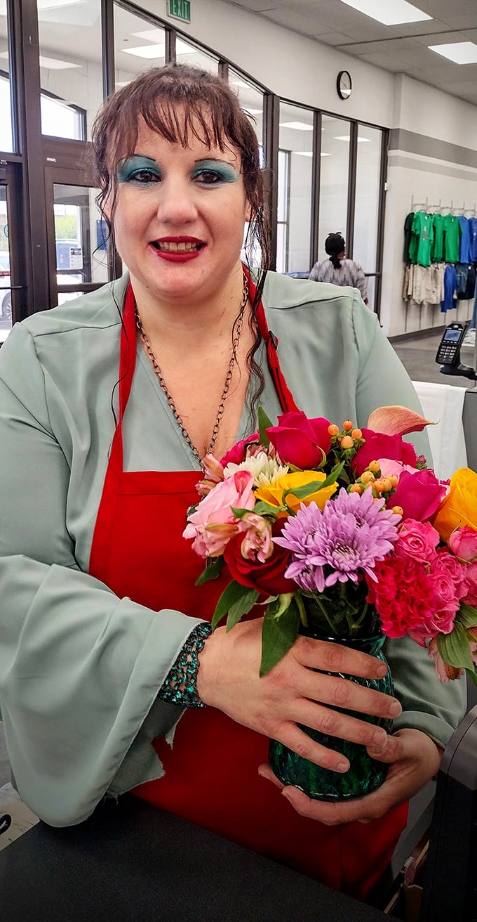 The store's colorful staff brings personality and warmth to the thrifting experience. Their knowledge turns random shopping into curated treasure hunting.