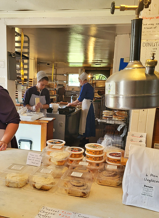 Behind the scenes, where Amish bakers work their magic without fancy gadgets&mdash;just generations of know-how and hands that understand dough better than most of us understand our smartphones.