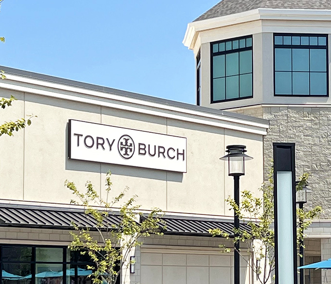 Tory Burch brings its distinctive logo and upscale aesthetic to Jenks, proving Oklahoma shoppers deserve designer deals as much as their coastal counterparts.