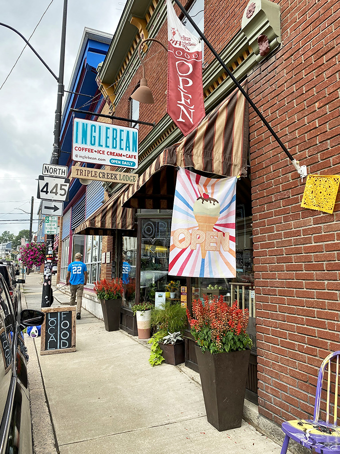 Triple Creek Lodge welcomes visitors with that perfect blend of rustic charm and modern comfort that defines Millheim's special appeal.