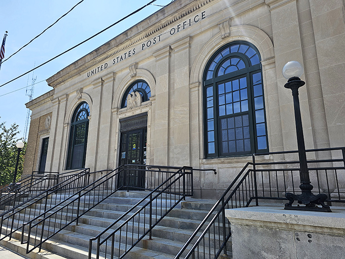 The Post Office building demonstrates that government architecture can actually be beautiful and welcoming to citizens.